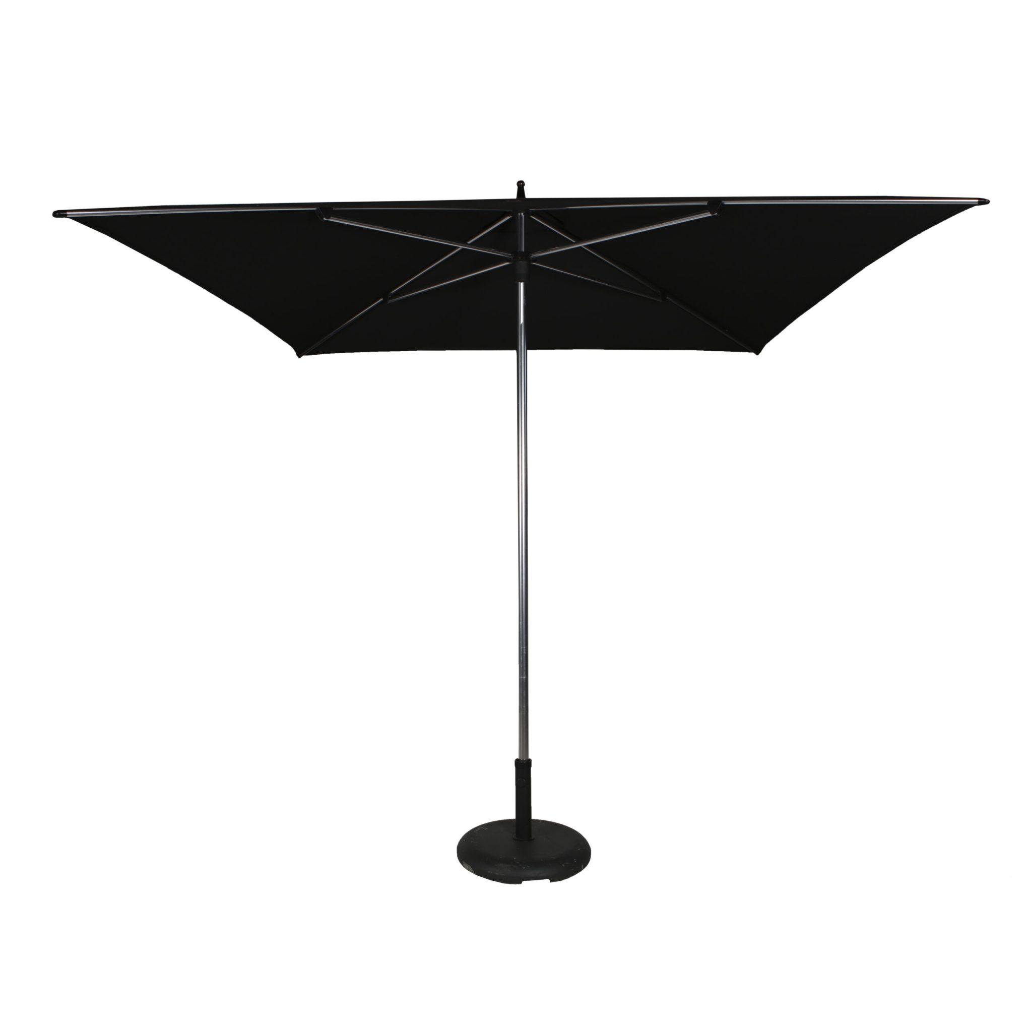 PARASOLS – Aluminium parasol zwart diameter 3M – Casarent